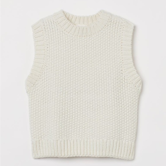 H&M | Sweaters | Hm Knit Sweater Vest | Poshmark
